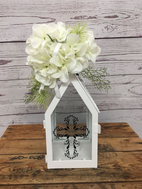 Cross Lantern in Edwardsville, IL | Goff and Dittman Florists