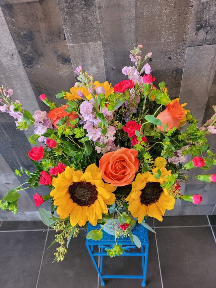 Sunshine Splendor Bouquet by Southern Living/ Florist at Adolfos Creation