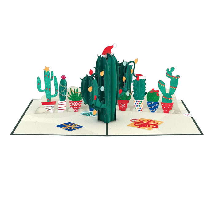 Lovepop Holiday Cactus Pop Up Card | Fiesta Flowers Plants & Gifts