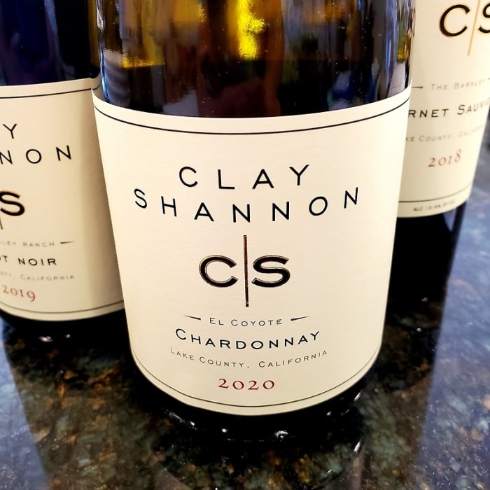 Clay Shannon, Chardonnay, 2021
