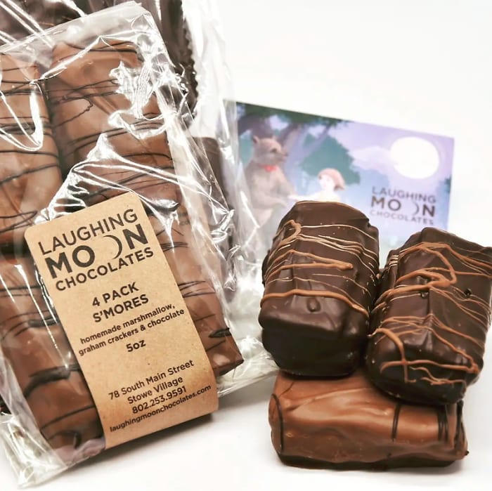 Laughing Moon Chocolates 4pc S'mores Assorted : Middleboro, MA Florist ...