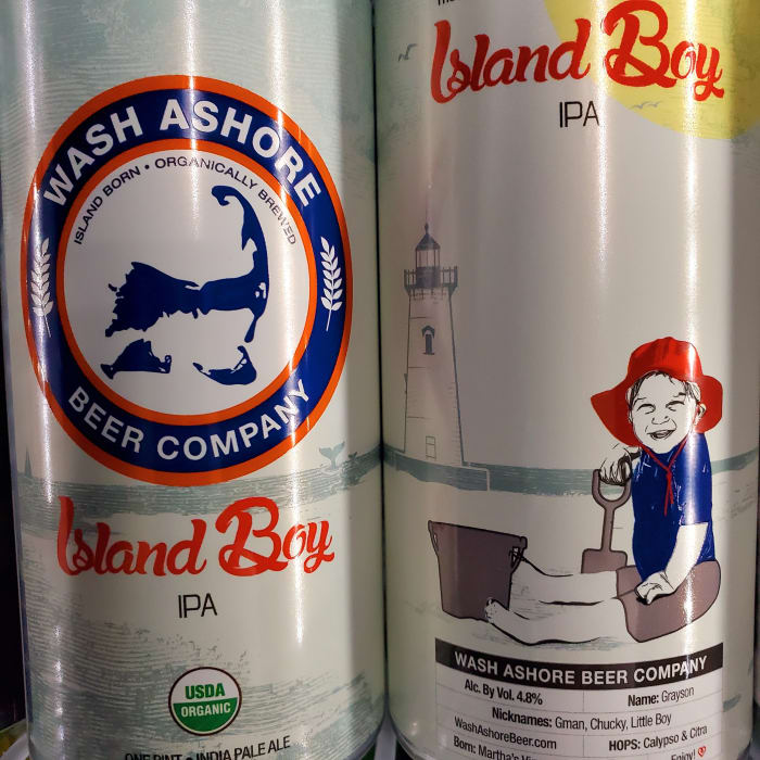 Island Boy IPA, Wash Ashore Beer Company, Session IPA