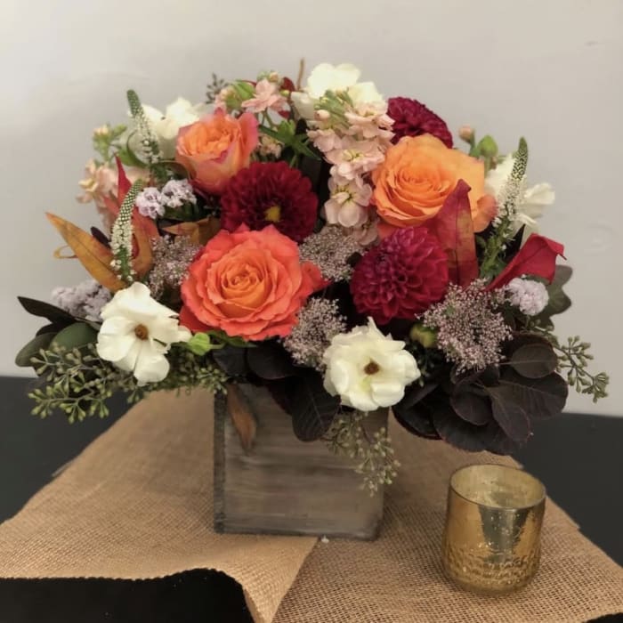 Cozy Cabernet Flower Delivery Denver CO - William Paul Floral Design ...