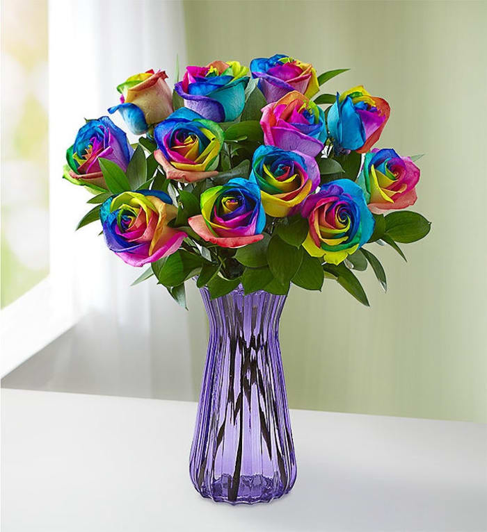 Kaleidoscope Roses, 12-24 Stems | 1800Flowers.com - 140157