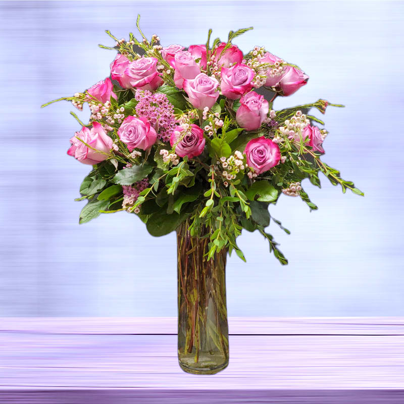 Flowers in Vase Flower Delivery Las Vegas NV - Vegas Rose Flowers
