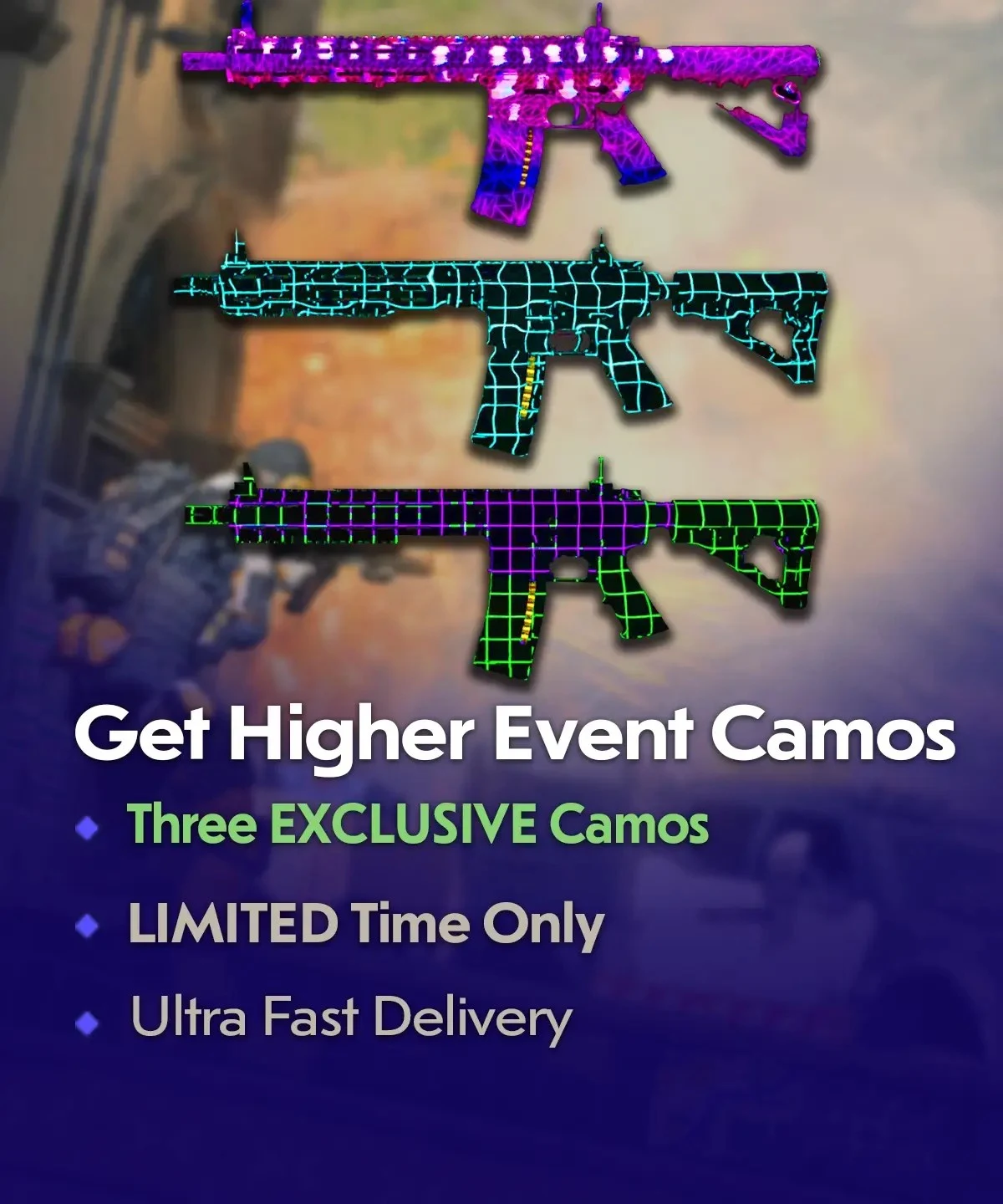 Call Of Duty MW3 Get Higher Event Camos - MitchCactus
