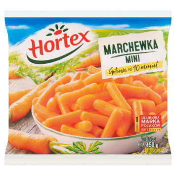Hortex - Mrożona mini marchewka 150 g - Frisco.pl