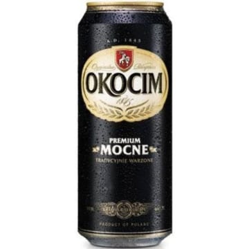 Piwo jasne 7,1% alk. 500 ml - Okocim Mocne - Frisco.pl