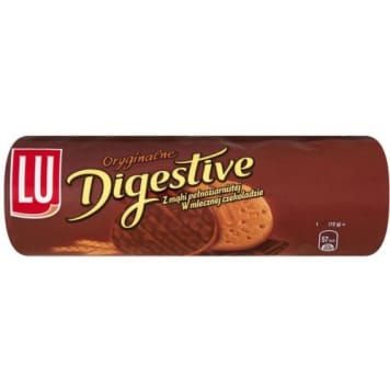 LU Digestive Ciastka w czekoladzie 250 g - Frisco.pl