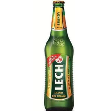LECH SHANDY Orange Piwo w butelce (cena zawiera 0,50 zł kaucji za ...