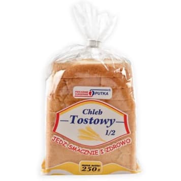 Putka chleb tostowy, 10 kromek w opakowaniu - Frisco.pl