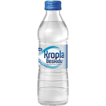 KROPLA BESKIDU Woda mineralna gazowana (szkło) (cena zawiera 0,30 zł ...