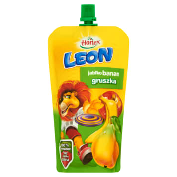 HORTEX LEON sok jabłko, banan, gruszka saszetka 200ml - Frisco.pl