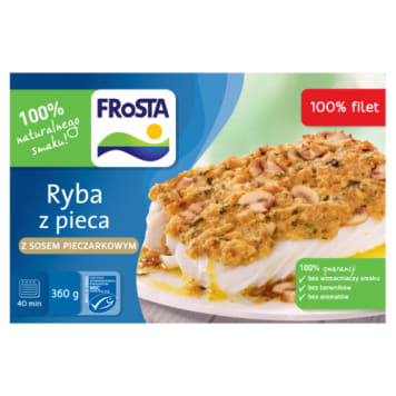 Mrożona ryba z pieca z sosem pieczarkowym – Frosta - Frisco.pl