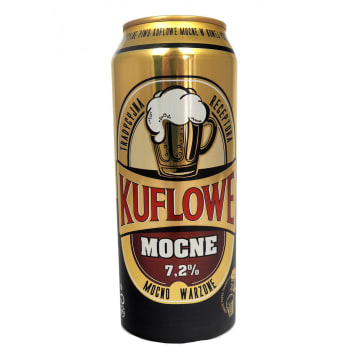 Piwo mocne 7,2% puszka 500ml Kuflowe - Frisco.pl