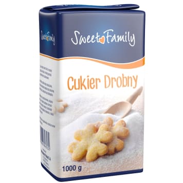 SWEET FAMILY Cukier drobny 1 kg - Frisco.pl