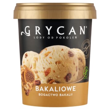 Grycan - Lody Familijne Bakaliowe 500ml - Frisco.pl