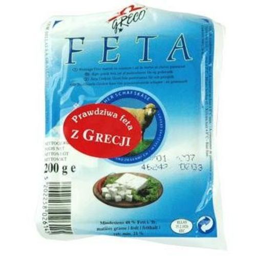 Feta grecka 200g - Greco - Frisco.pl