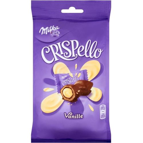 MILKA Crispello Pralinki Vanilla Cream 150 g - Frisco.pl