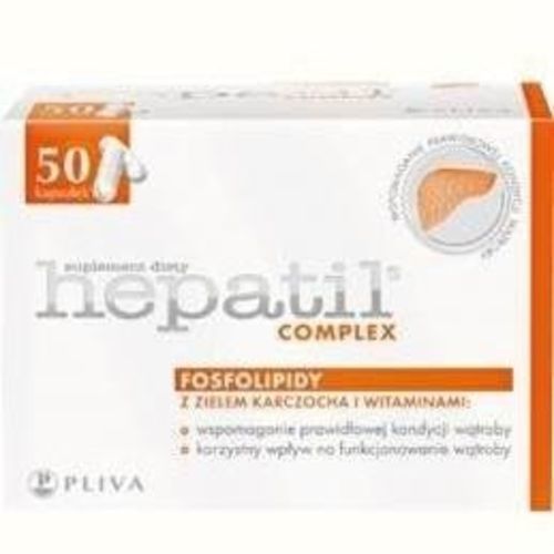 PLIVA HEPATIL COMPLEX 50 KAPSUŁEK 1 szt - Frisco.pl