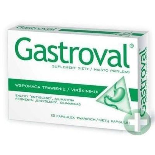 VALENTIS GASTROVAL 15 KAPSUŁEK 1 szt - Frisco.pl