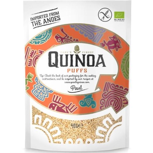 Biologicznie prażona quinoa, 40g - Paul's Finest - Frisco.pl