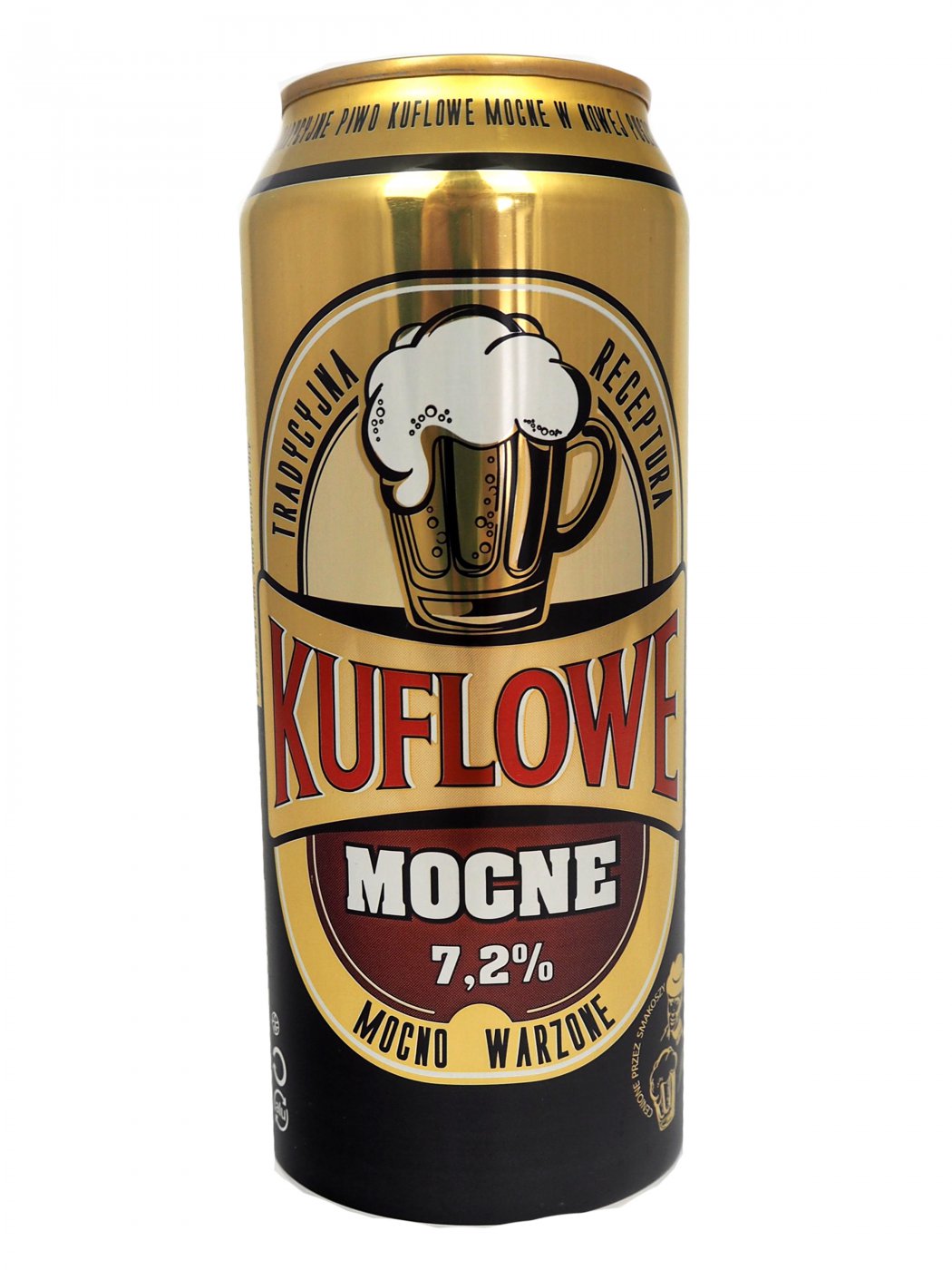 Piwo mocne 7,2% puszka 500ml Kuflowe - Frisco.pl