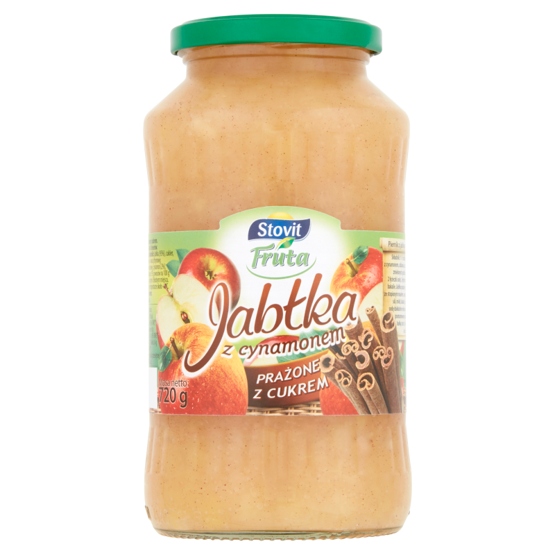 STOVIT Fruta Jabłka prażone z cynamonen 720 g - Frisco.pl