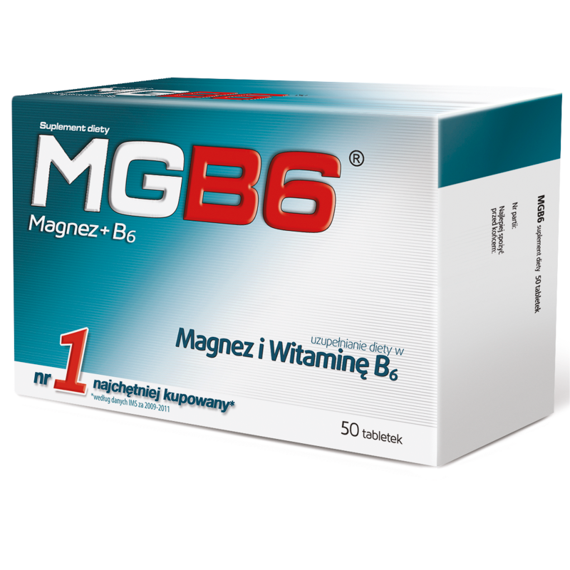 AFLOFARM MG B6 50 TABLETEK 1 szt - Frisco.pl