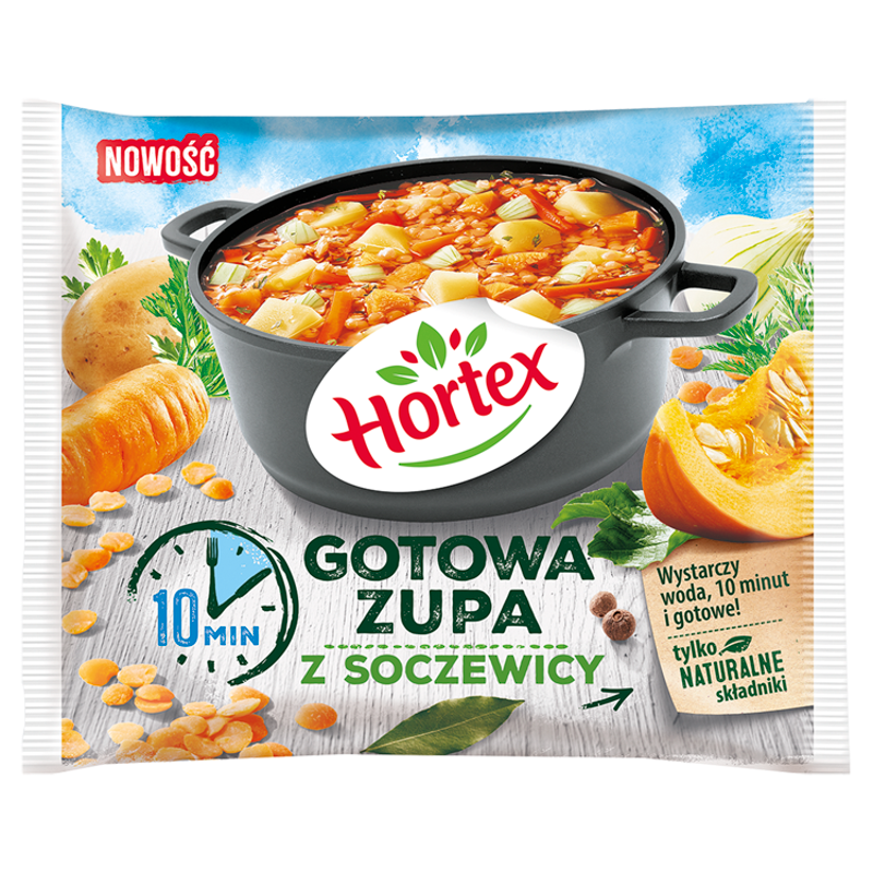 HORTEX Zupa gotowa z soczewicy 350 g - Frisco.pl