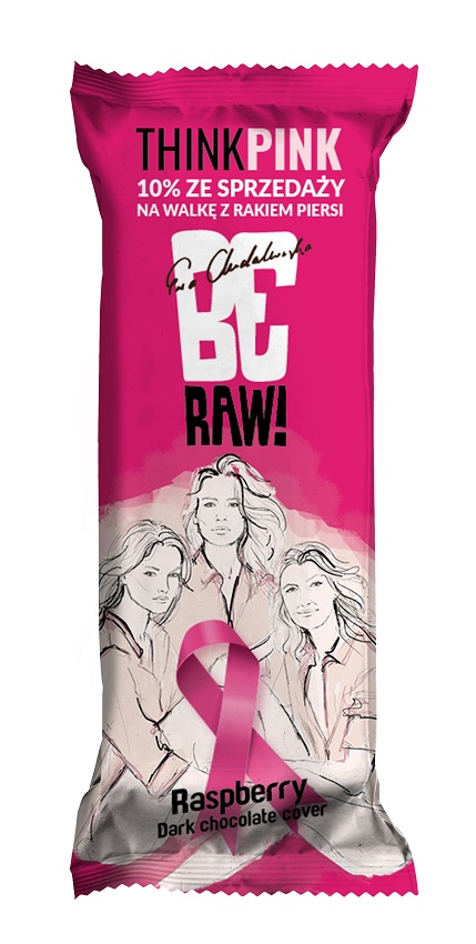 BE RAW! ThinkPink Baton 40 g - Frisco.pl