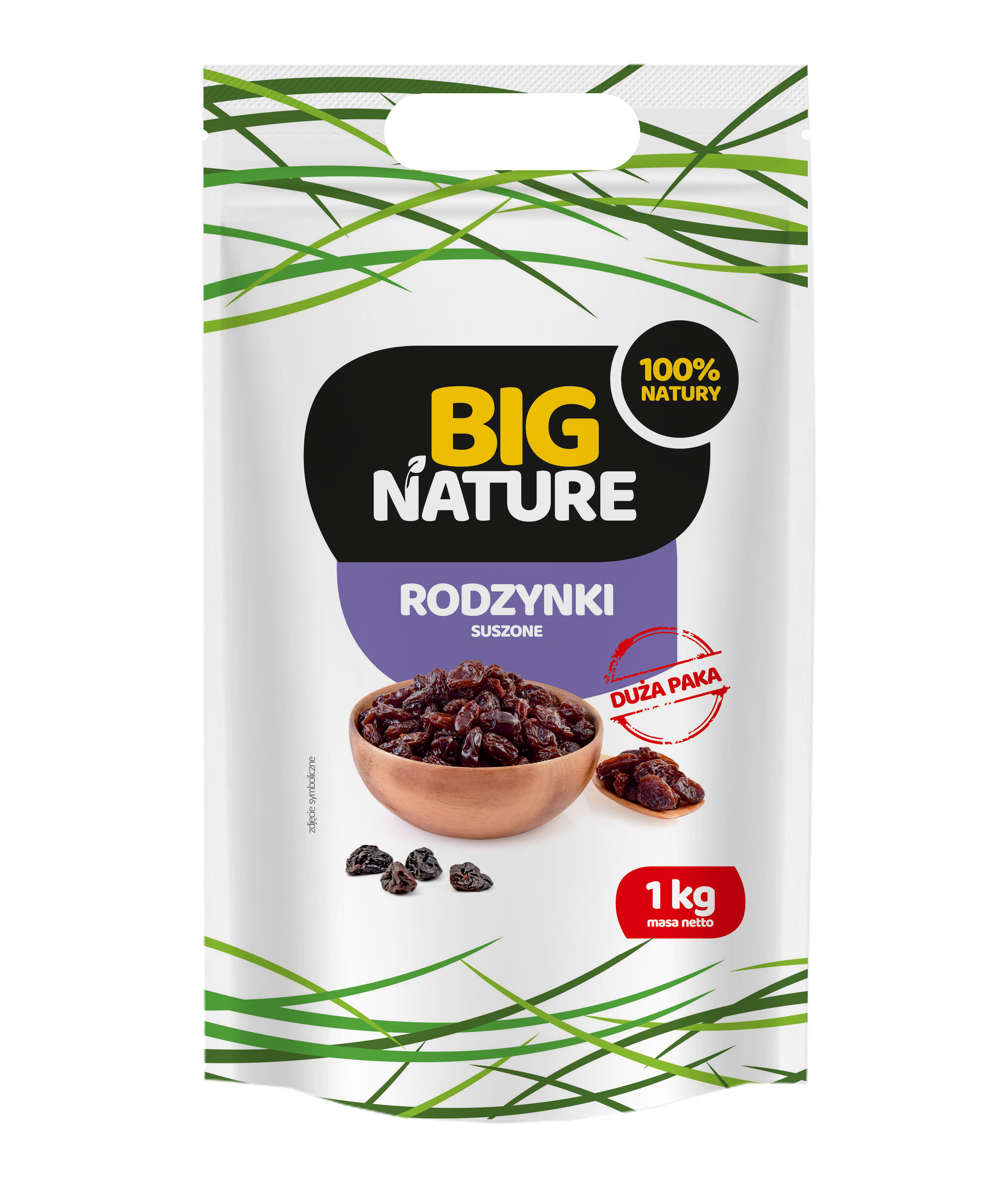 BIG NATURE Rodzynki suszone 1 kg - Frisco.pl