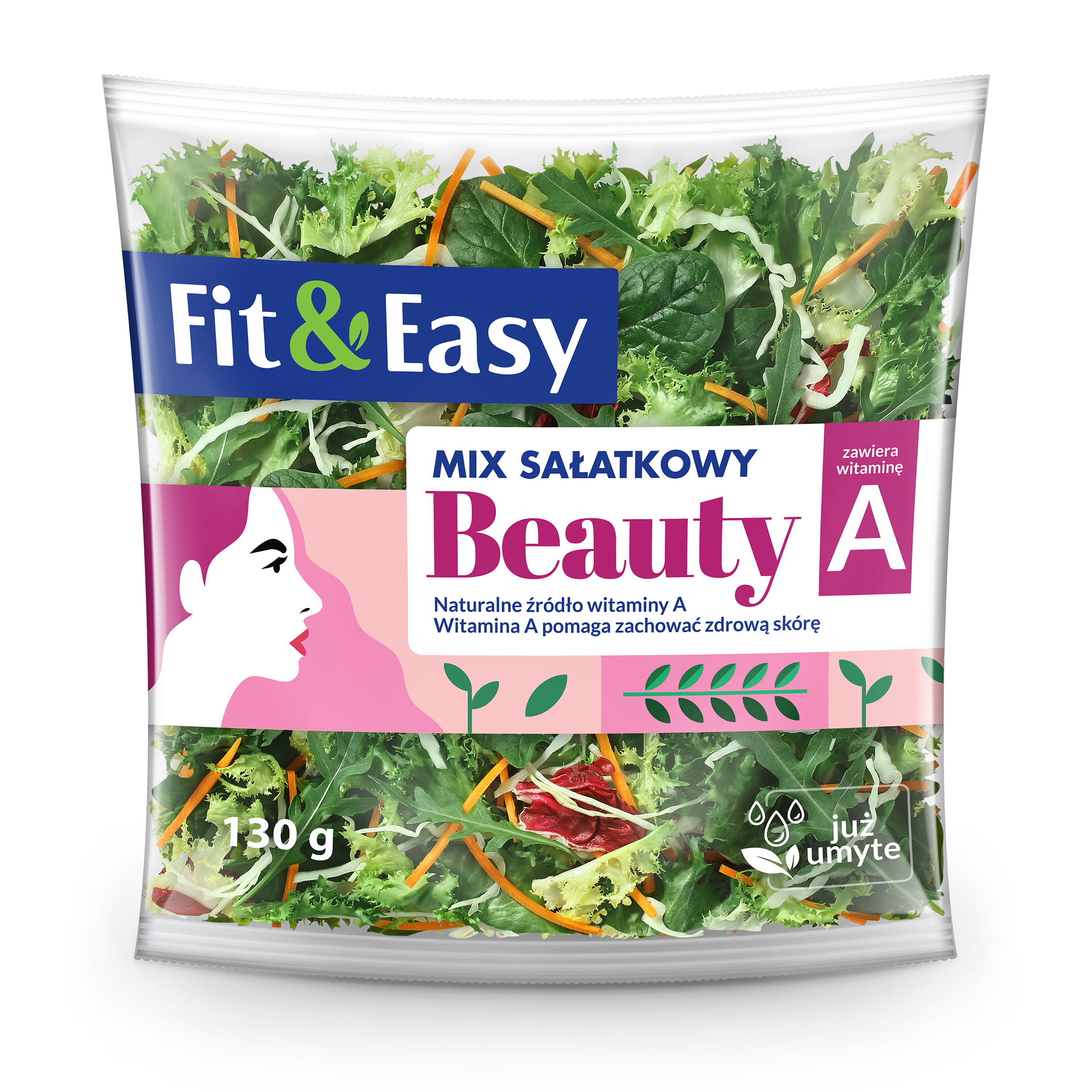 FIT&EASY Mix sałat Beauty 130 g - Frisco.pl