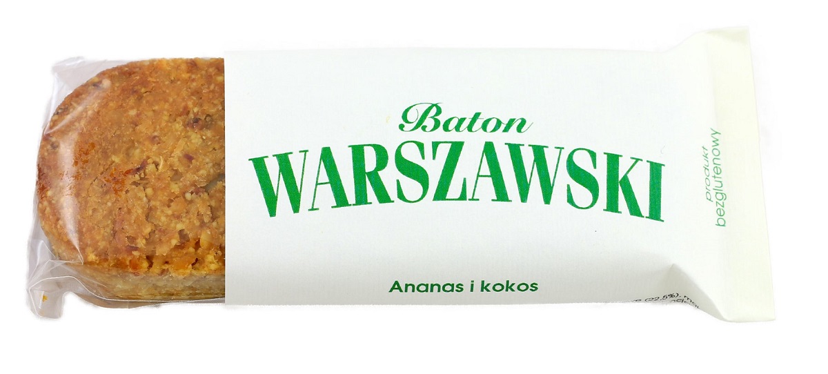 BATON WARSZAWSKI Ananas i kokos 50 g - Frisco.pl