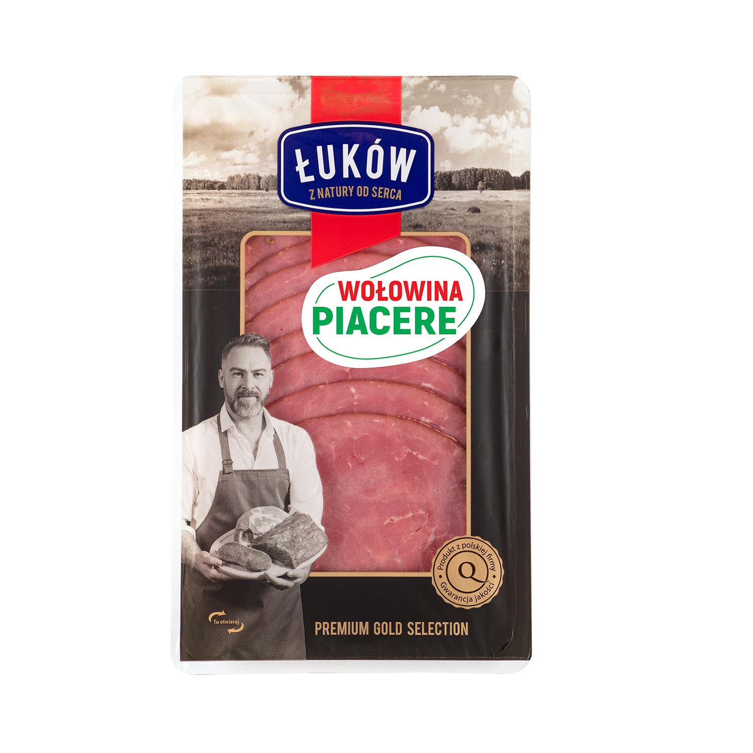 ŁUKÓW Wołowina piacere 80 g - Frisco.pl