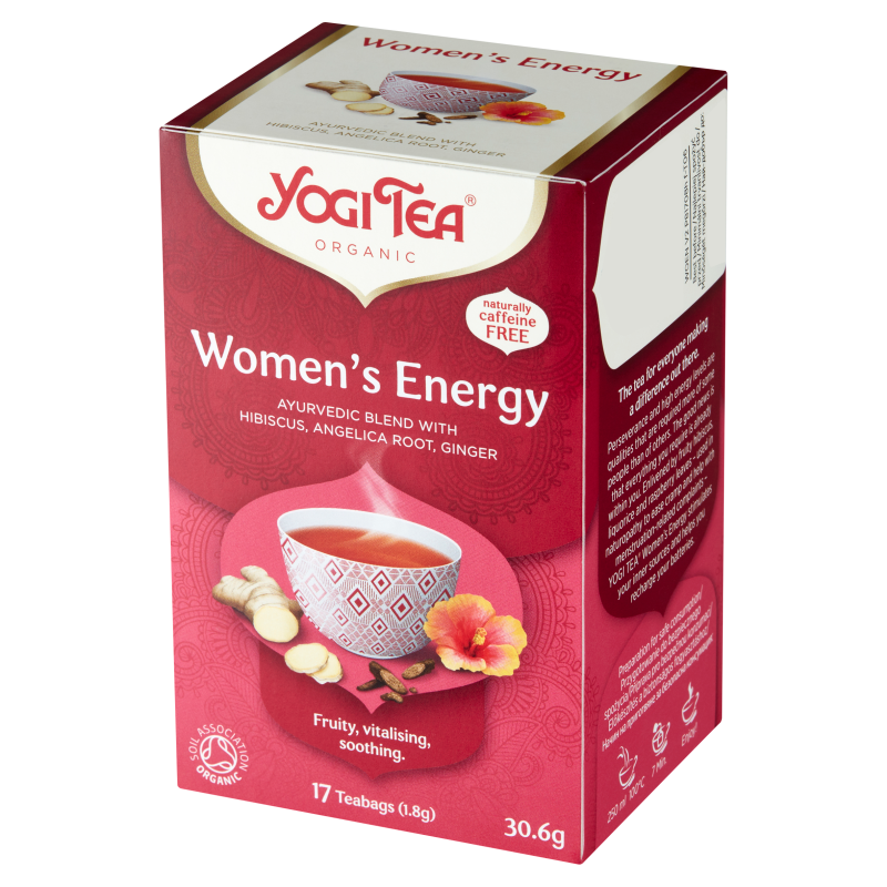 Herbata dla kobiet Energia BIO 17 torebek - Yogi Tea - Frisco.pl