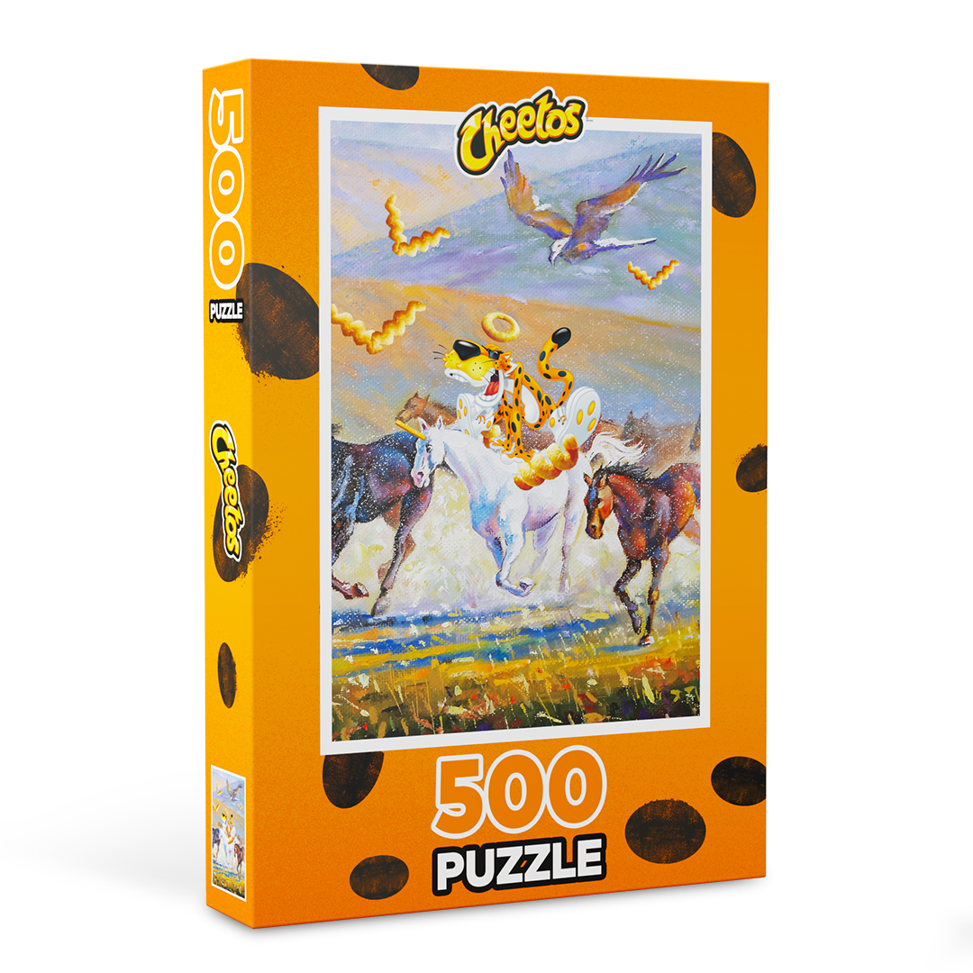 CHEETOS Puzzle Cheetos 500 elementów wzór z jednorożcem 1 szt - Frisco.pl
