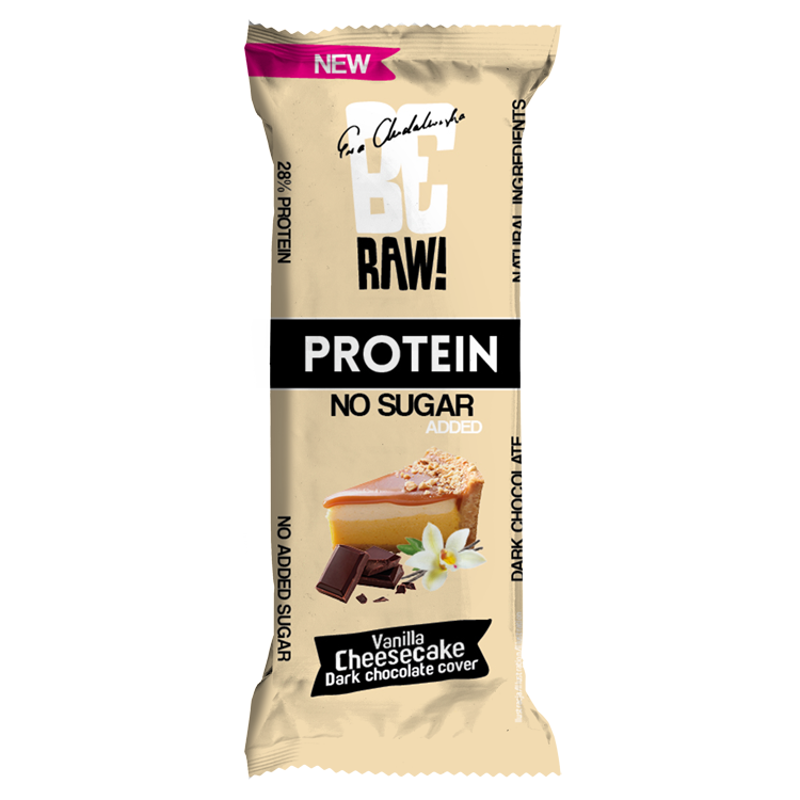 BE RAW! Bar Protein 28% Vanilla Cheesecake 40 g - Frisco.pl