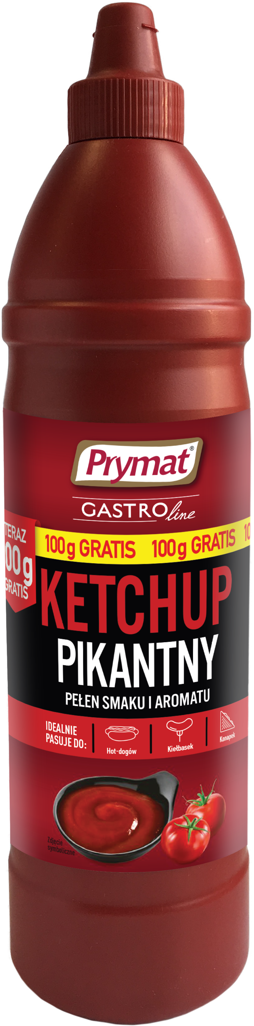 PRYMAT GASTRO Line Ketchup pikantny (+100g GRATIS) 1.1 kg - Frisco.pl