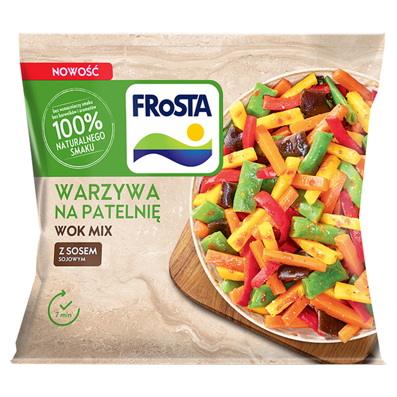 Warzywa na patelnię wok mix Frosta 400g - Frisco.pl