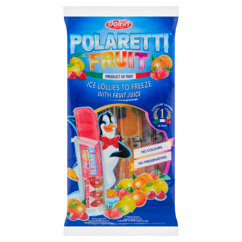 POLARETTI FRUIT Lody wodne owocowe do zamrożenia 400 ml - Frisco.pl