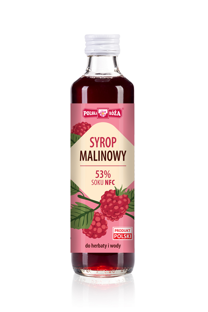 POLSKA RÓŻA Syrop malinowy 250 ml - Frisco.pl