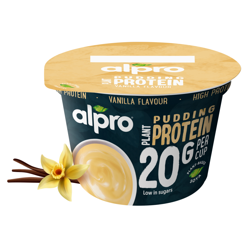 ALPRO Pudding sojowy wysokobiałkowy o smaku waniliowym 200 g - Frisco.pl