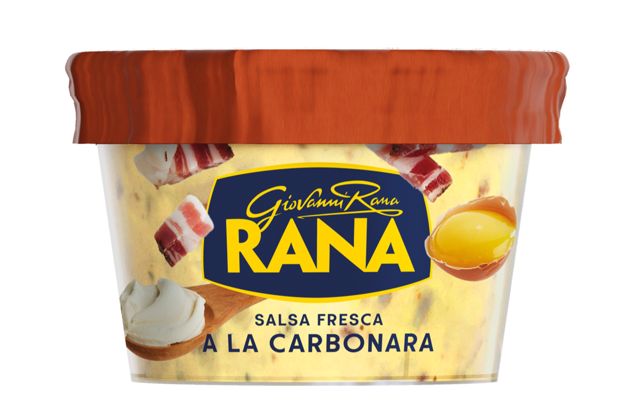 RANA Sos śmietanowy a la carbonara z wędzonym boczkiem i żółtkiem ...