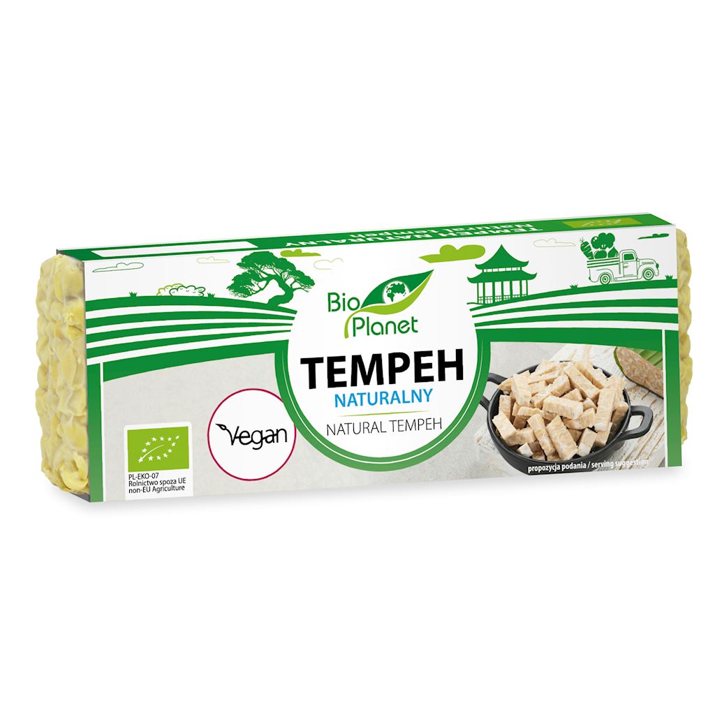 BIO PLANET TEMPEH NATURALNY BIO 300 g - Frisco.pl
