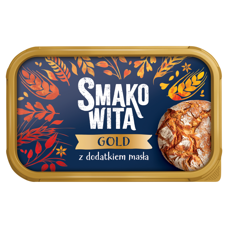 Smakowita Gold Margaryna z masłem 55% 400g - Frisco.pl