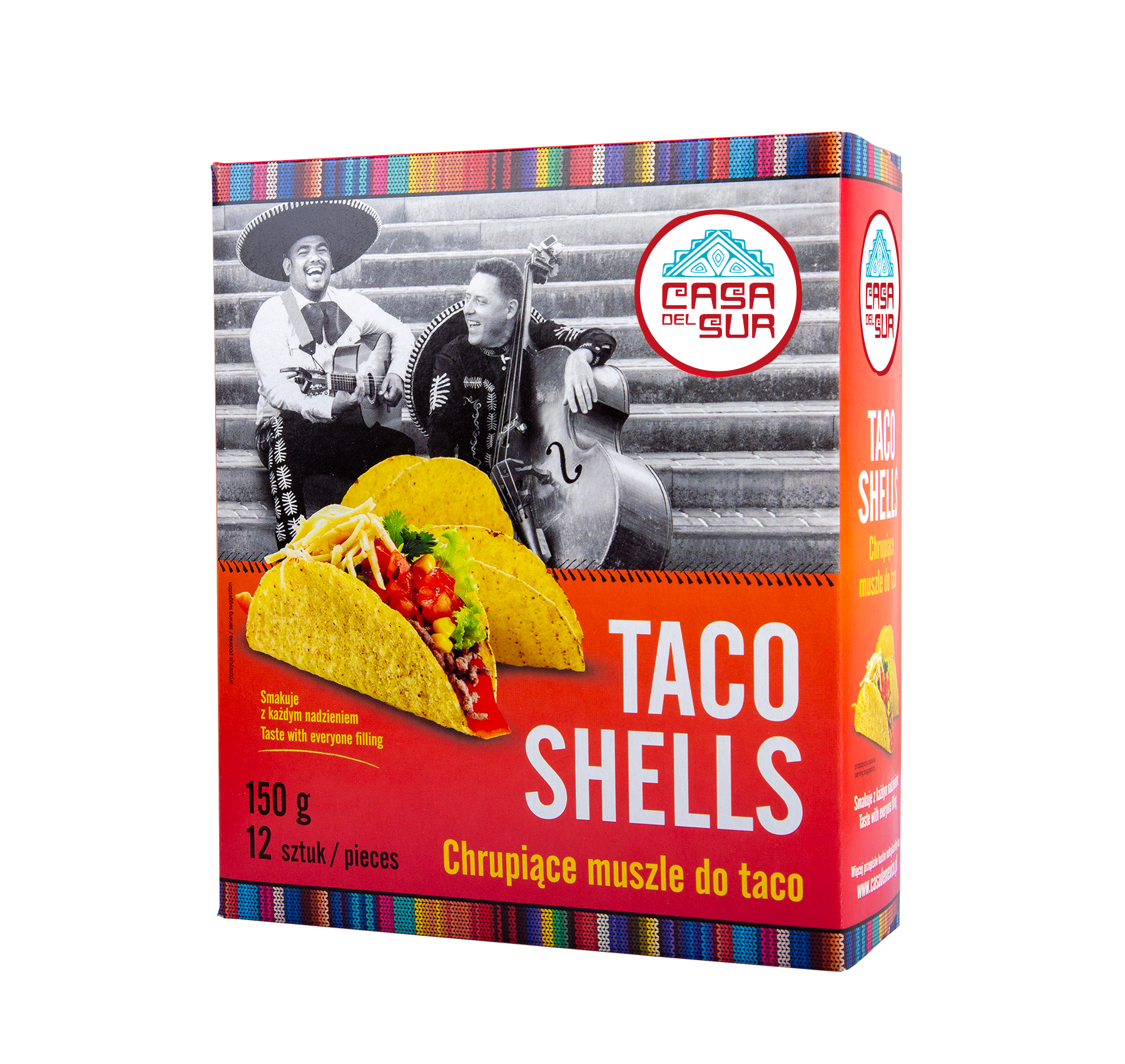 Muszle do taco Casa De Mexico 12 szt - Frisco.pl