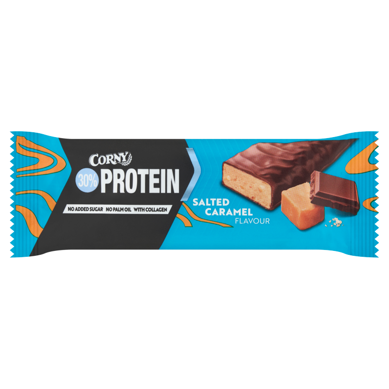 CORNY Baton proteinowy o smaku słonego karmelu 50 g - Frisco.pl