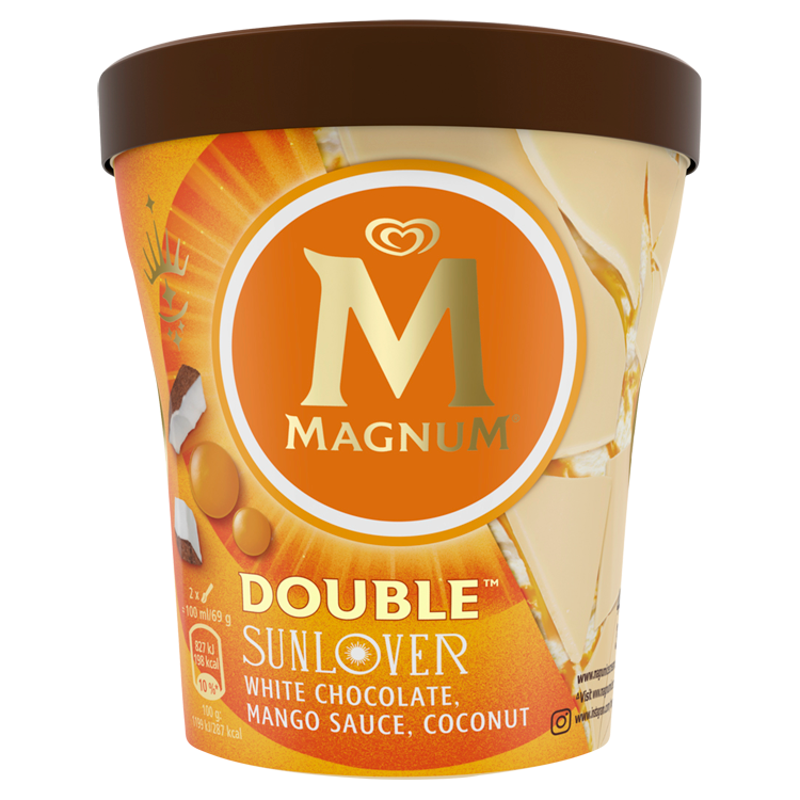 MAGNUM Lody kokosowe o smaku mango i marakui 440 ml - Frisco.pl