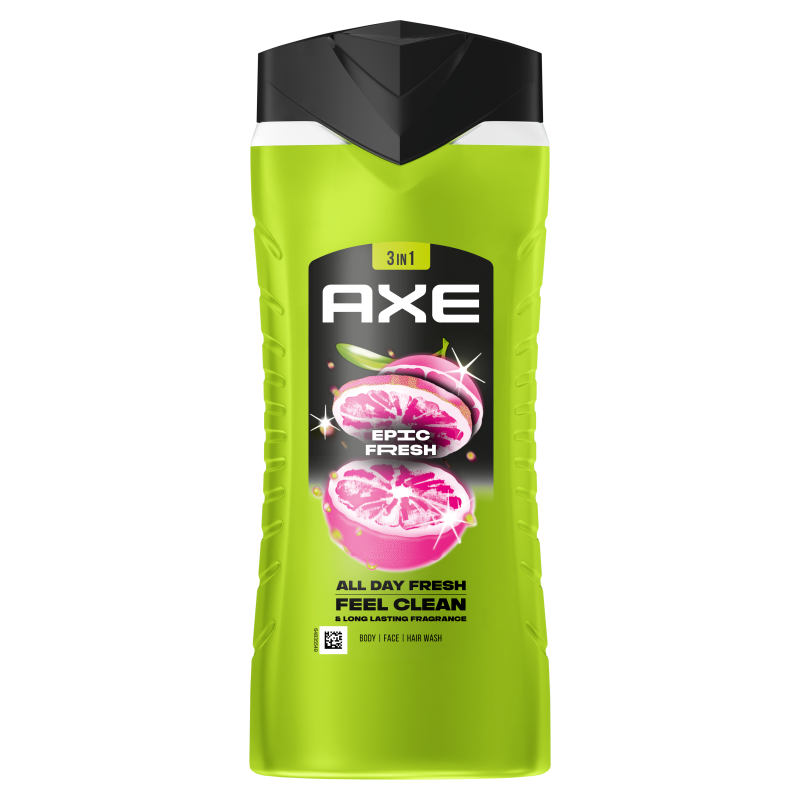 AXE Żel pod prysznic 3 w 1 Grapefruit & Pineapple 400 ml - Frisco.pl